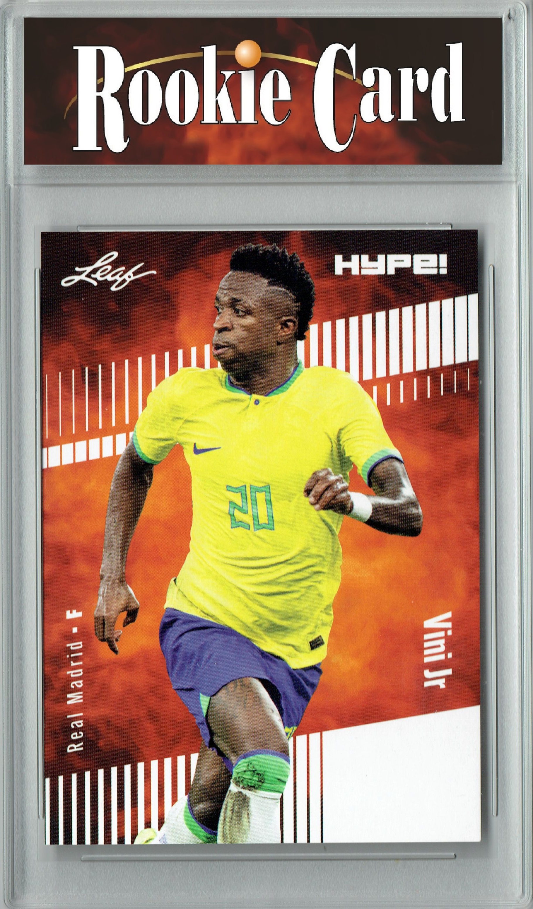 Certified Mint+ Vinicius Vini Junior 2023 Leaf HYPE! #138 Only 5000 ...