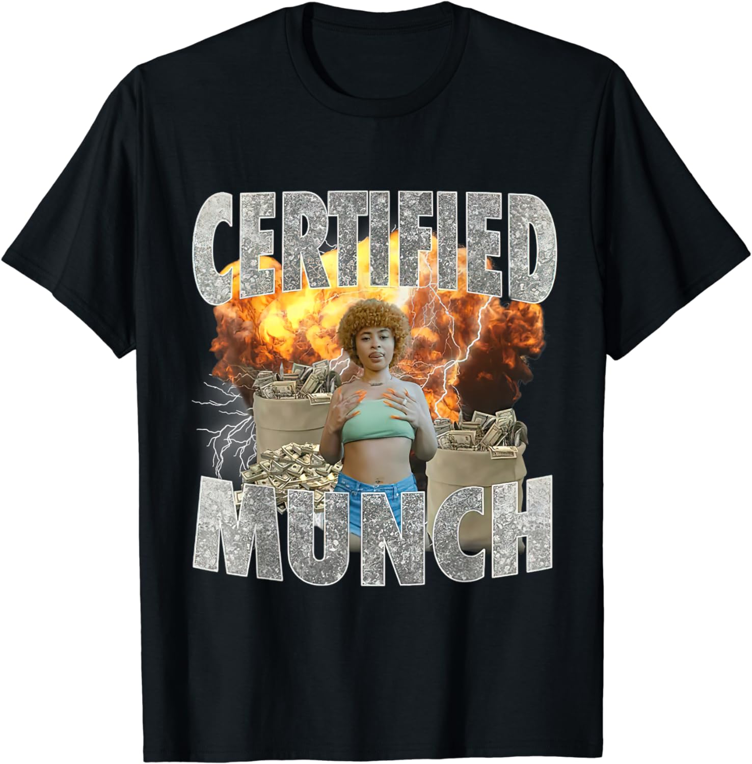 Certified Munch Funny Meme for Men Women T-Shirt - Walmart.com