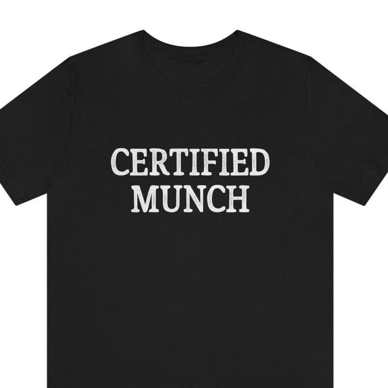 Certified Munch Icespice Rap Fan Music Humor Graphic Novelty Tee Shirt ...