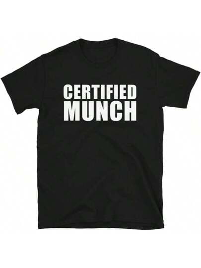 Certified Munch T-Shirt Funny Fashioning Meme As Gift - Walmart.com
