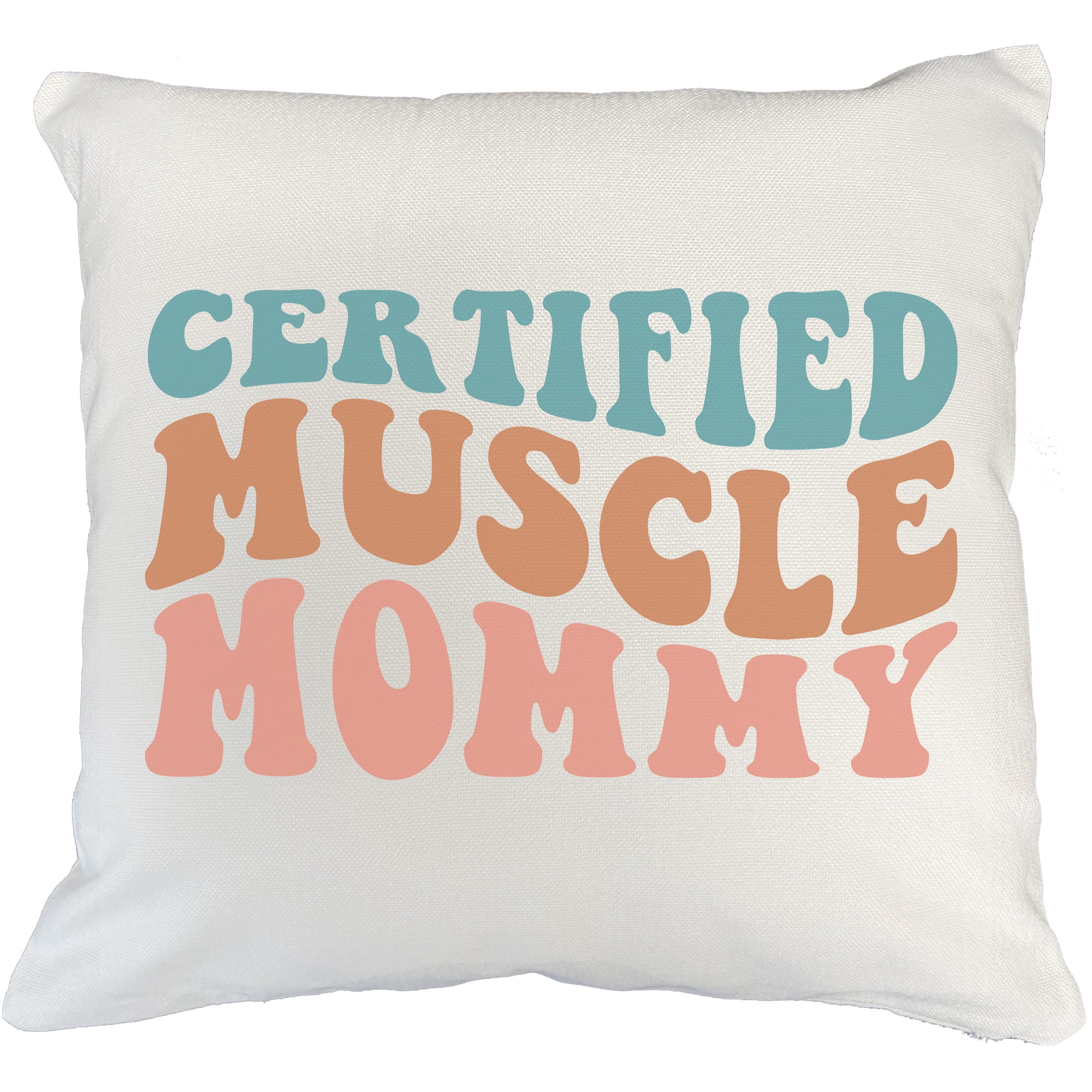 Certified Muscle Mommy, Weight Lifter or Bodybuilder Mom Quote, Groovy ...