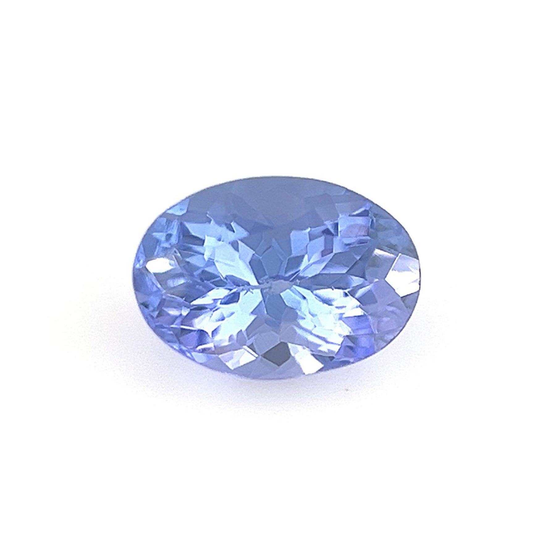 Certified Natural 0.75 Carat Tanzanite Oval Shape Brilliant Cut 7x5 mm ...