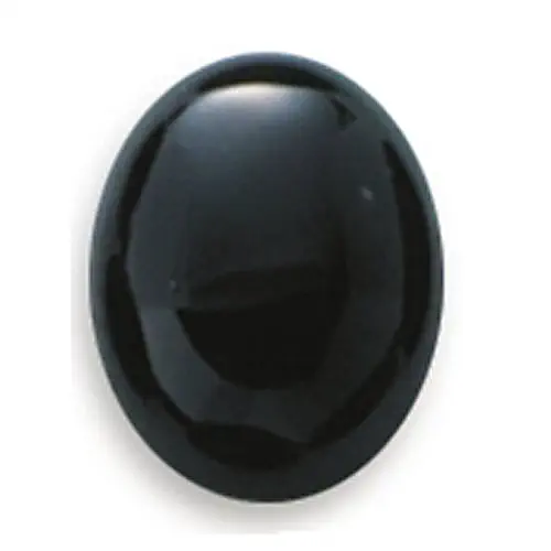Certified Natural Black Onyx Gemstone 6.00 Ct - Walmart.com