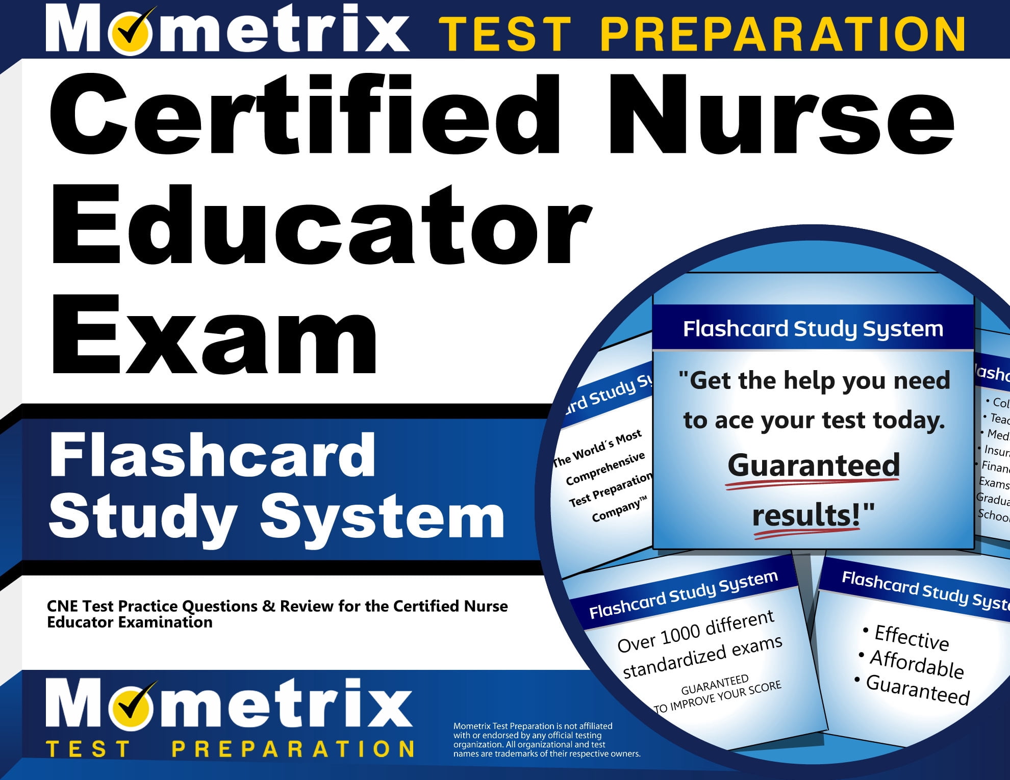 Certified Nurse Educator Exam Flashcard Study System : CNE Test ...