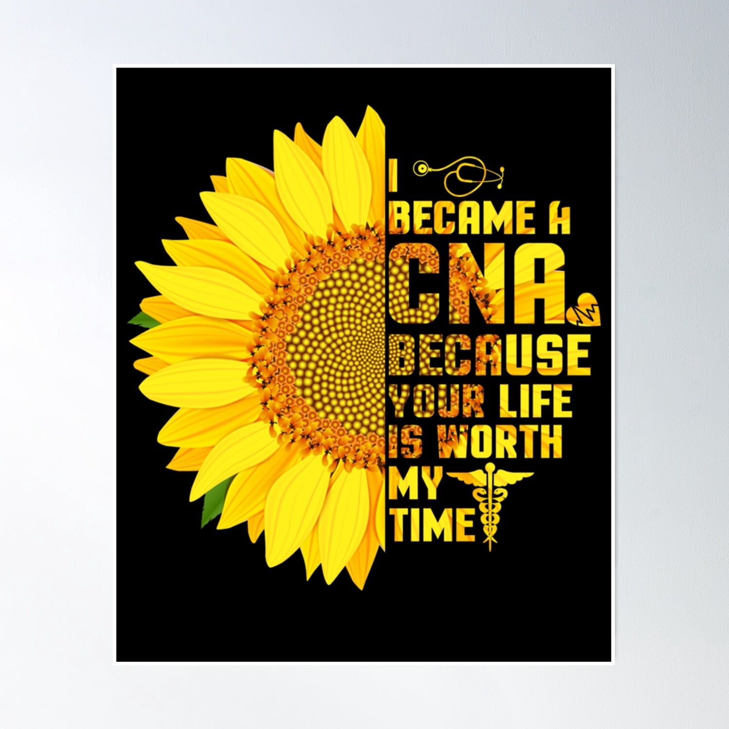 Certified Nursing Assistant Cna Nurse Poster Wall Art, Modern Wall ...