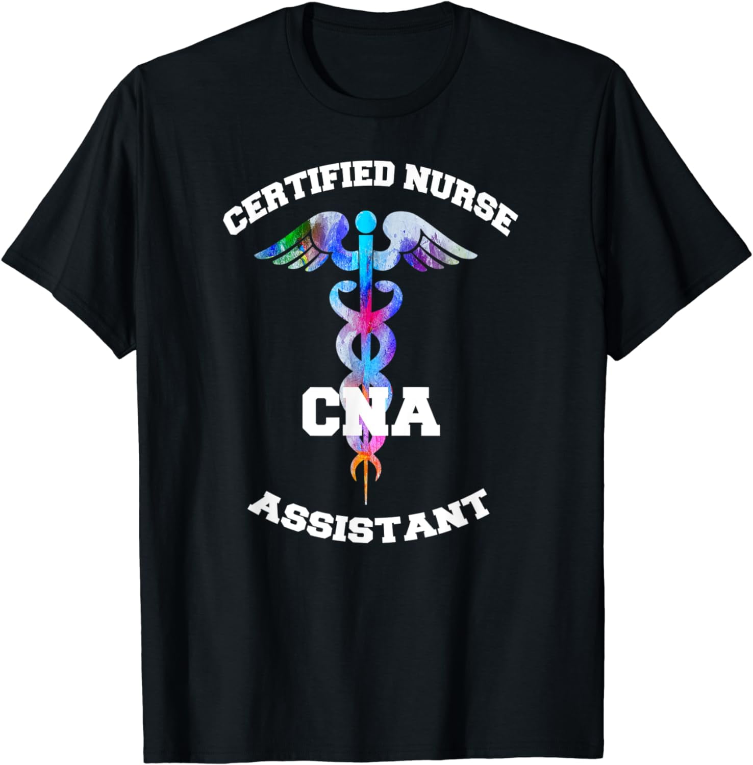 Certified Nursing Nurse Assistant CNA Caduceus T-Shirt Gift - Walmart.com