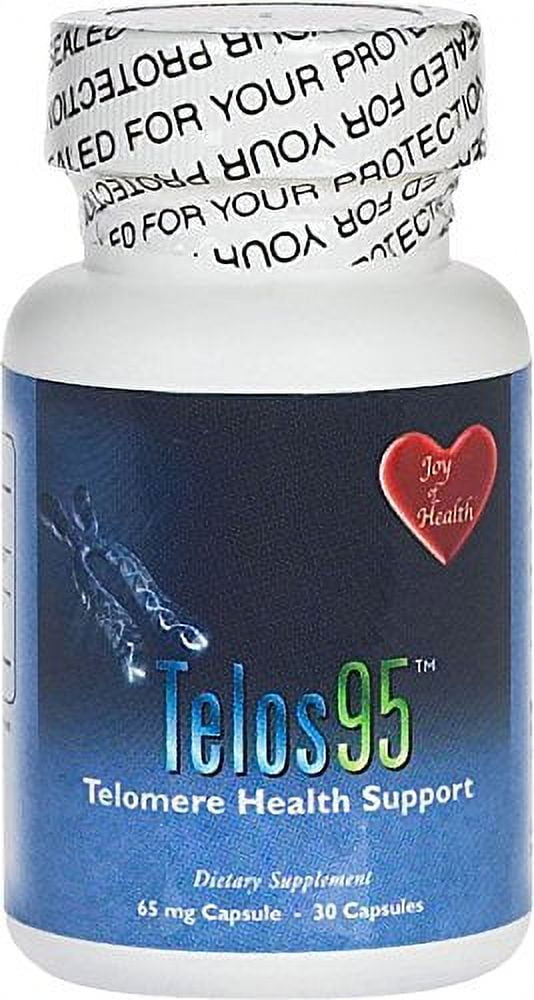 Certified Nutraceuticals Telos95 Telomere Health Support 65 mg Capsules ...
