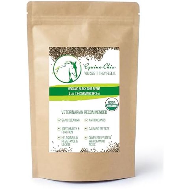 Certified Organic Chia Seeds in 3 Pound Bags (6 x 3 Pound Bags ...
