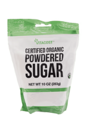 Certified Organic Powdered Sugar Non-GMO 10 oz - Walmart.com