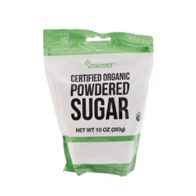 Certified Organic Powdered Sugar Non-GMO 10 oz - Walmart.com