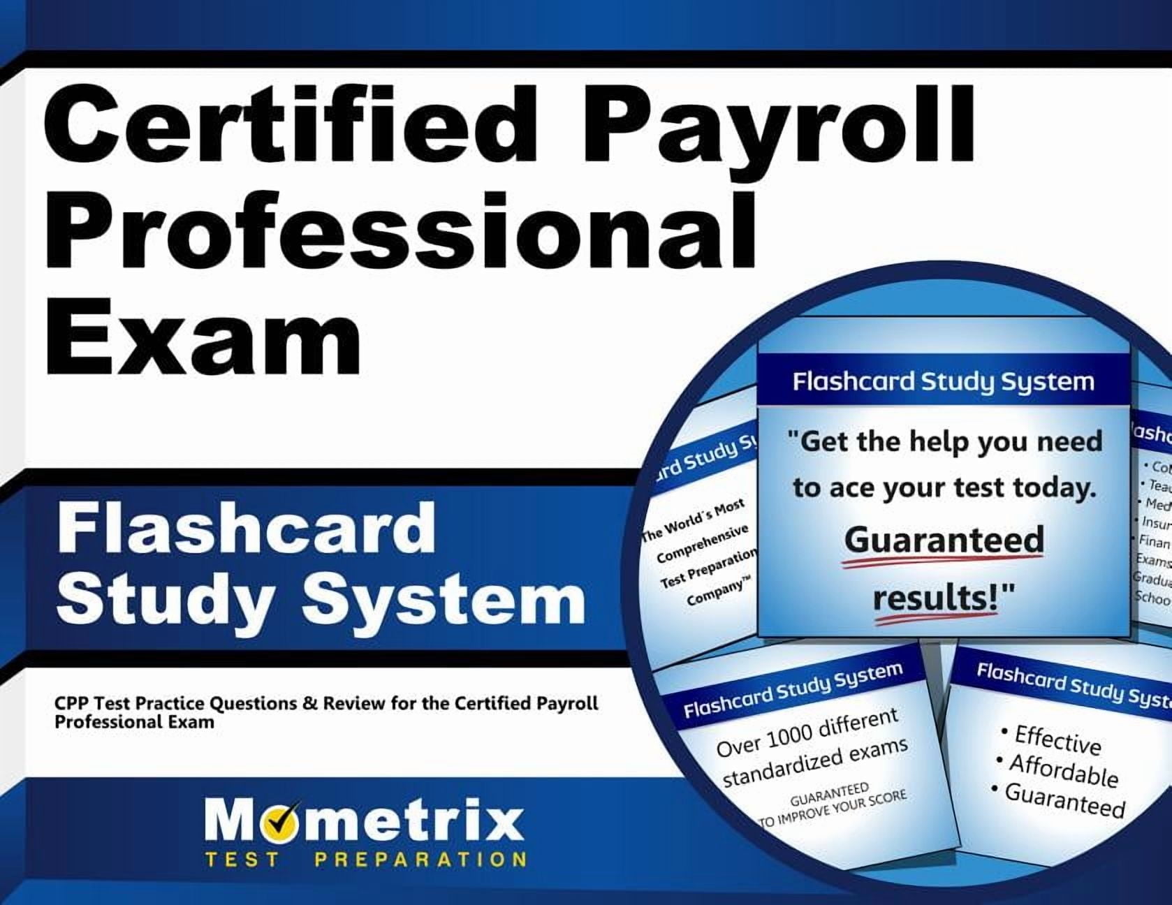 Certified Payroll Professional Exam Flashcard Study System : Cpp Test ...