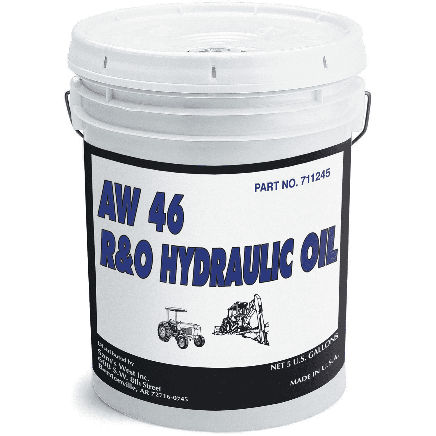 Certified R&O AW46 Hydraulic Oil - 5 Gallons - Walmart.com