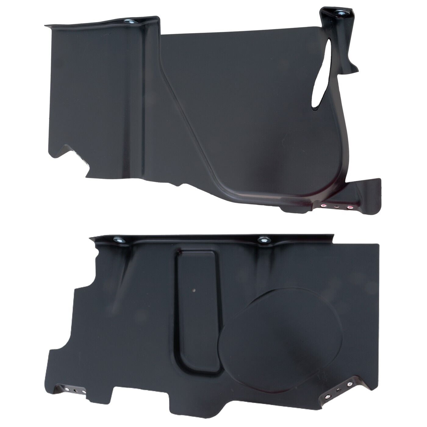 Certified Replacement Engine Splash Shield Set (2-Piece) For Dodge, For ...