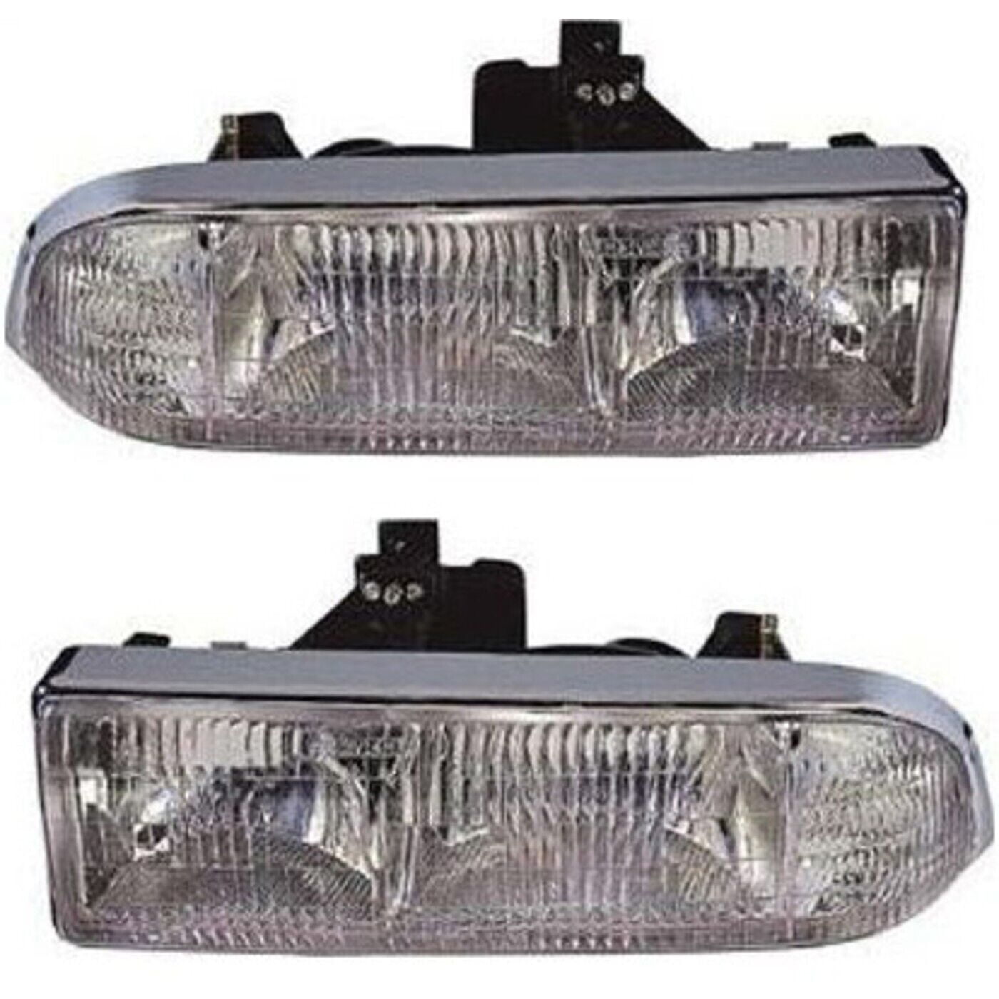 Certified Replacement Headlights For 1998-2004 For Chevrolet For S10 ...