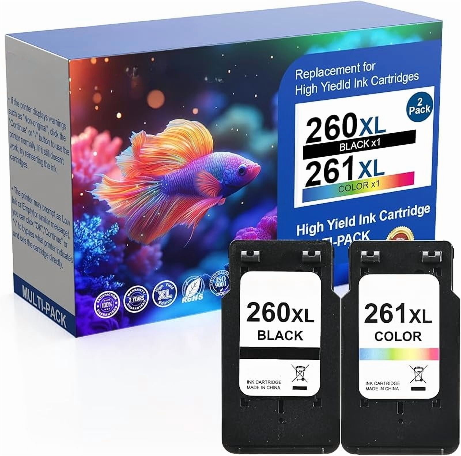 Certified Sustainable Ink Cartridge Replacement for Canon 260 261 260XL ...