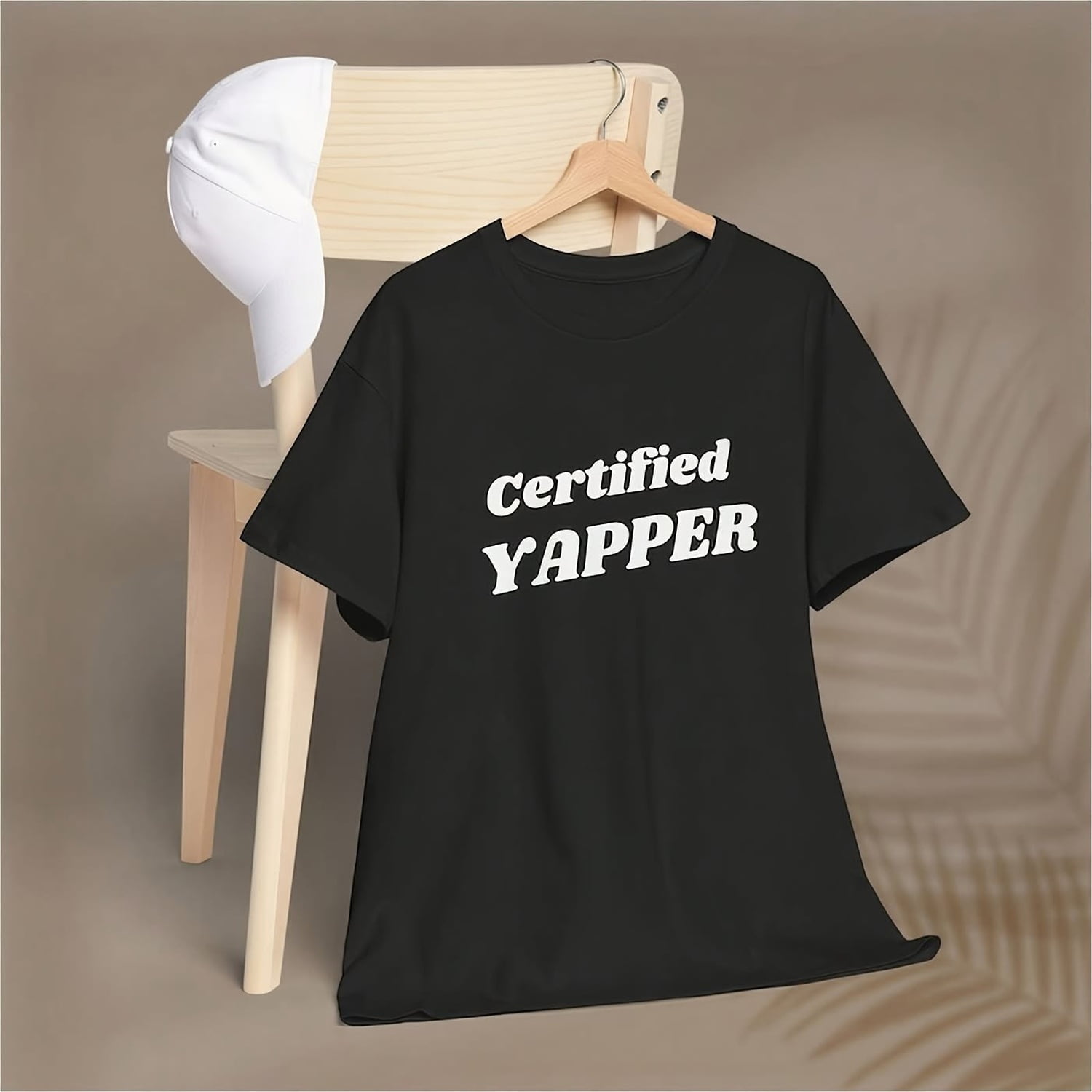 Certified Yapper , Funny Quote T-S1Hirt, Graphic , Humorous , Love To ...