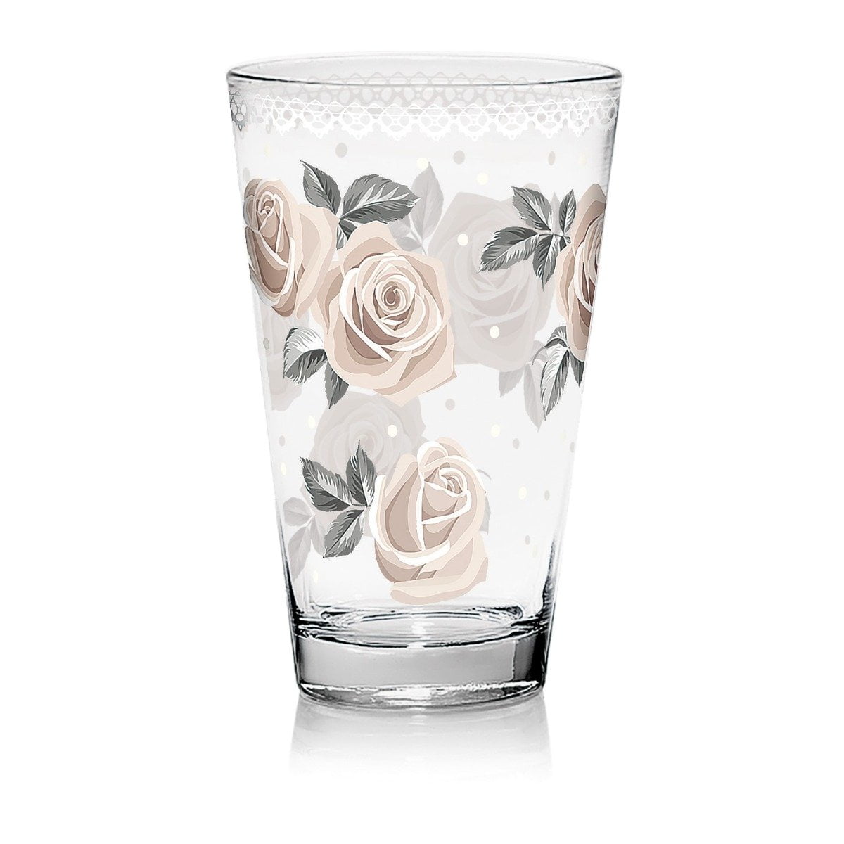 Cerve 10.7oz Nadia Water Glass - Set of 3 | Darling Rose - Walmart.com