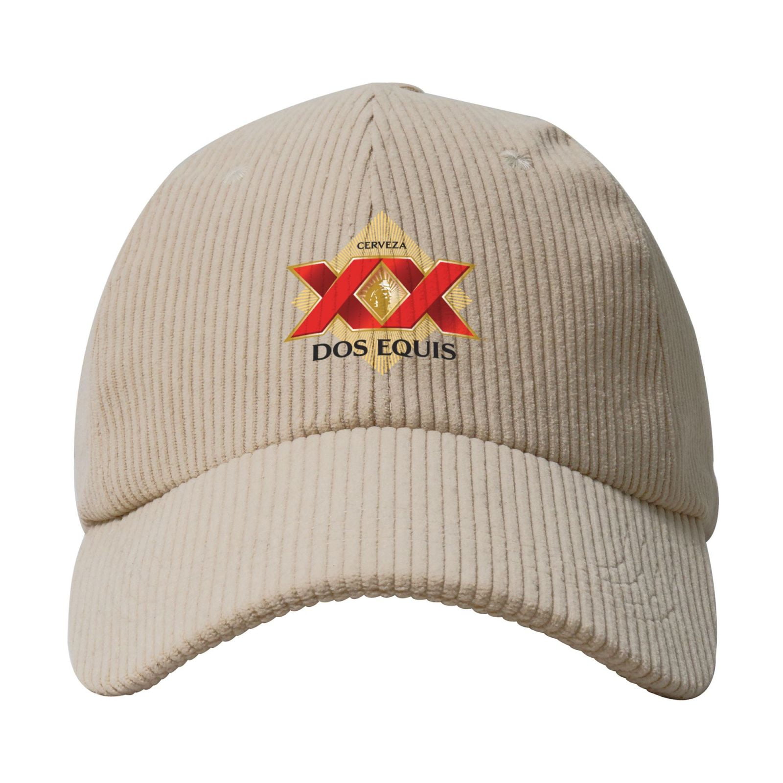 Cerveza Xx Dos Equis Logo Corduroy Baseball Cap For Men & Women - Vintage Soft Lightweight ...