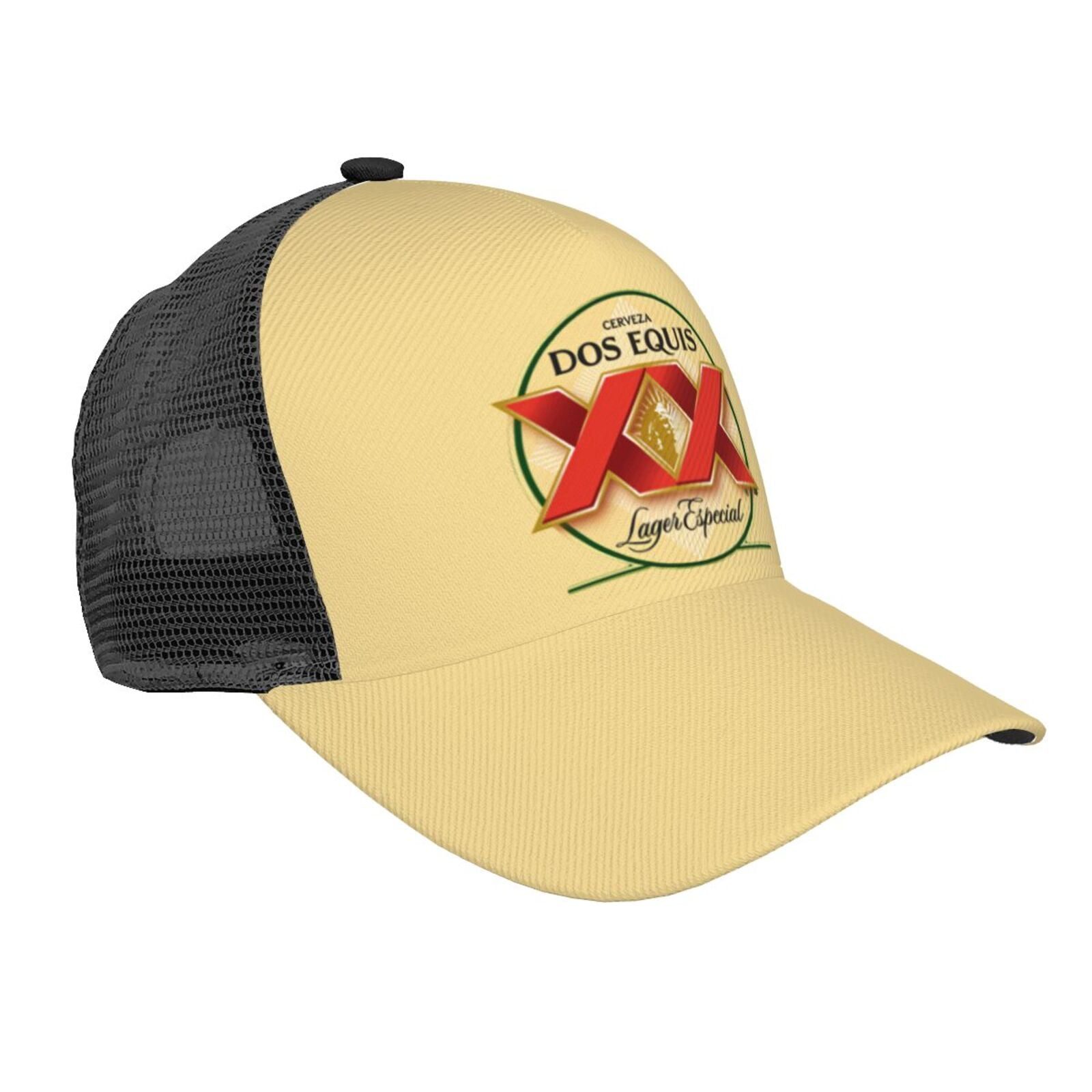 Cerveza Xx Dos Equis Logo Hat Adjustable Washable Adult Curved Brim Mesh Baseball Cap - Walmart.com