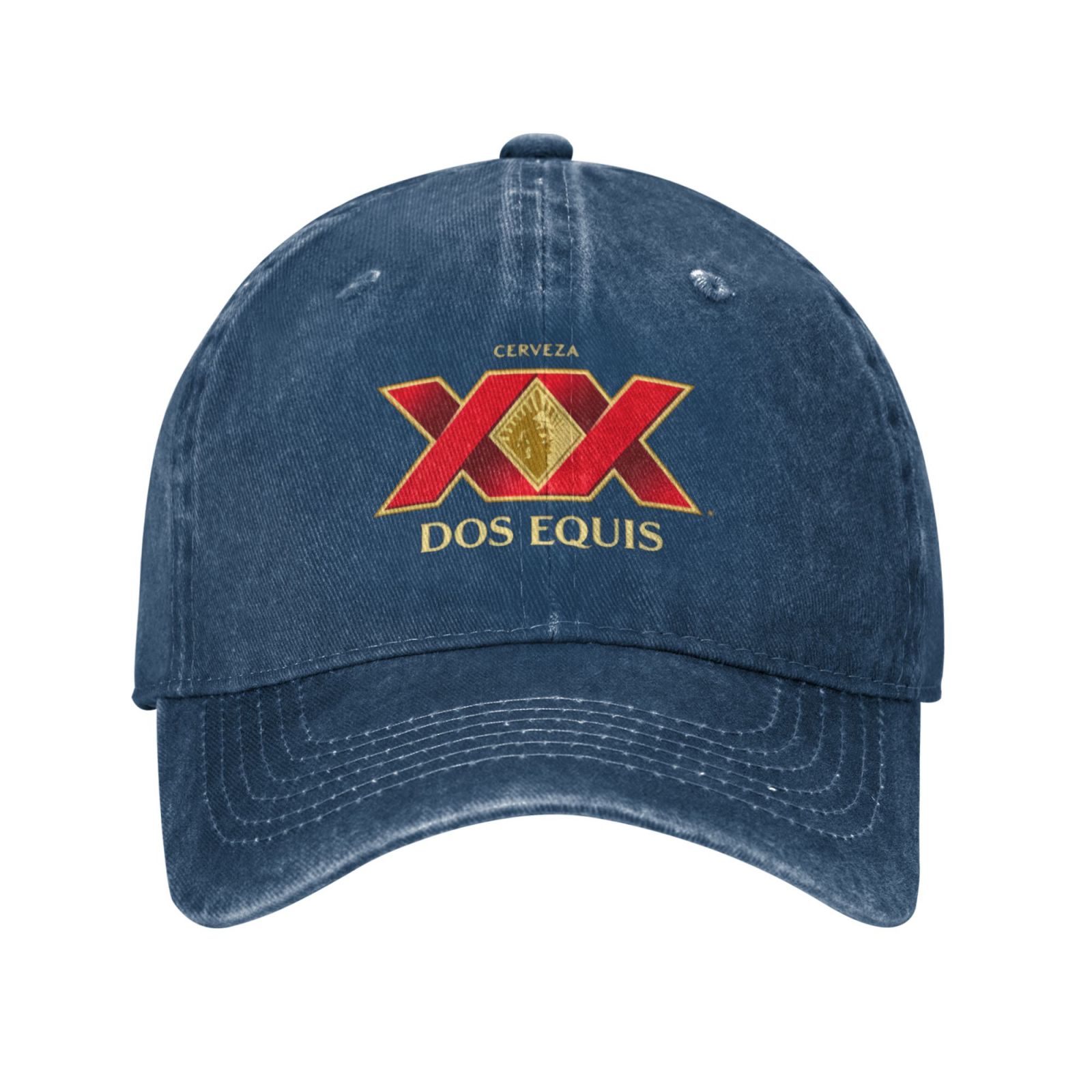 Cerveza Xx Dos Equis Logo Hat Adult Adjustable Classic Washed Casquette Cap Hat Baseball Cap For ...