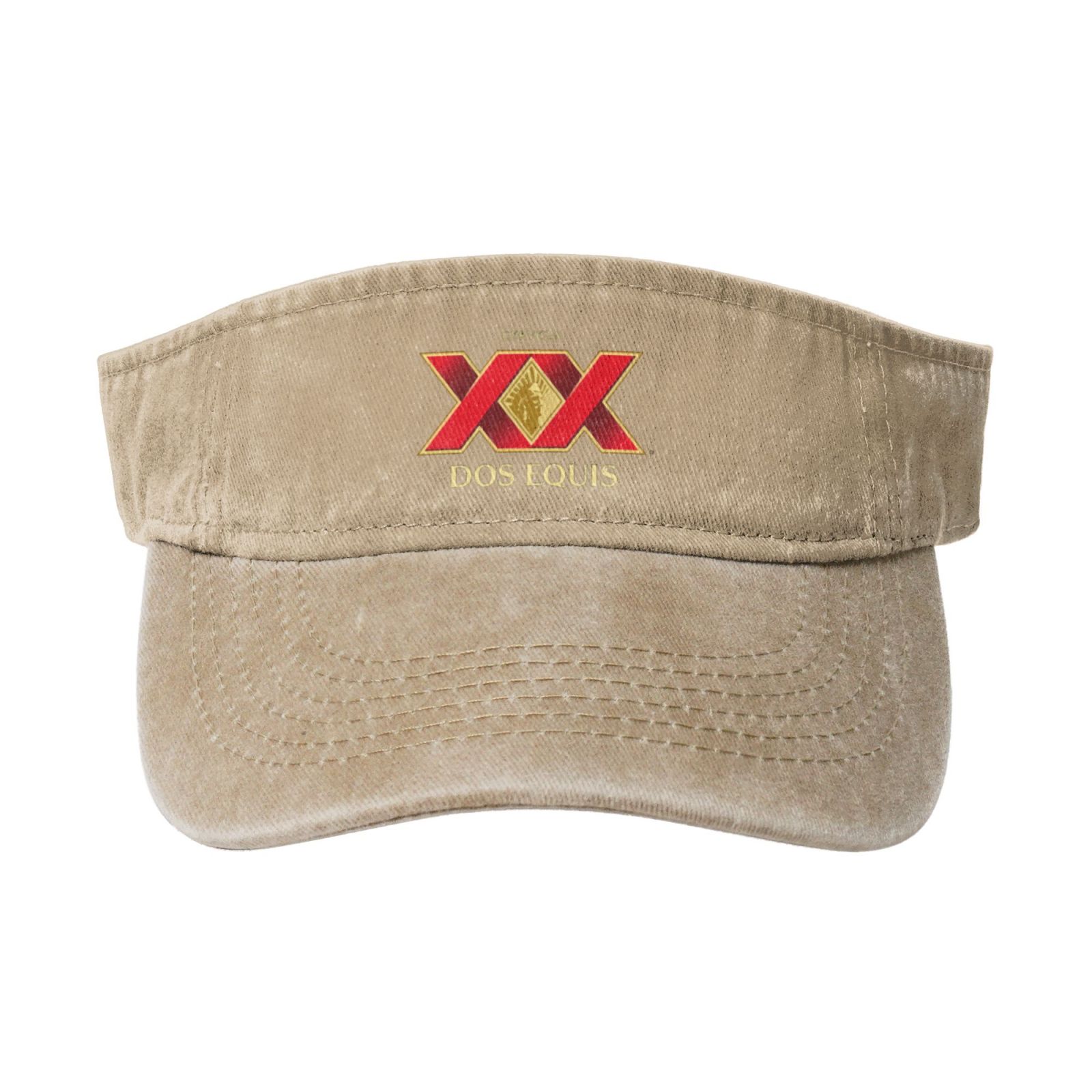 Cerveza Xx Dos Equis Logo Washed Cowboy Empty Top Baseball Sun Cap ...