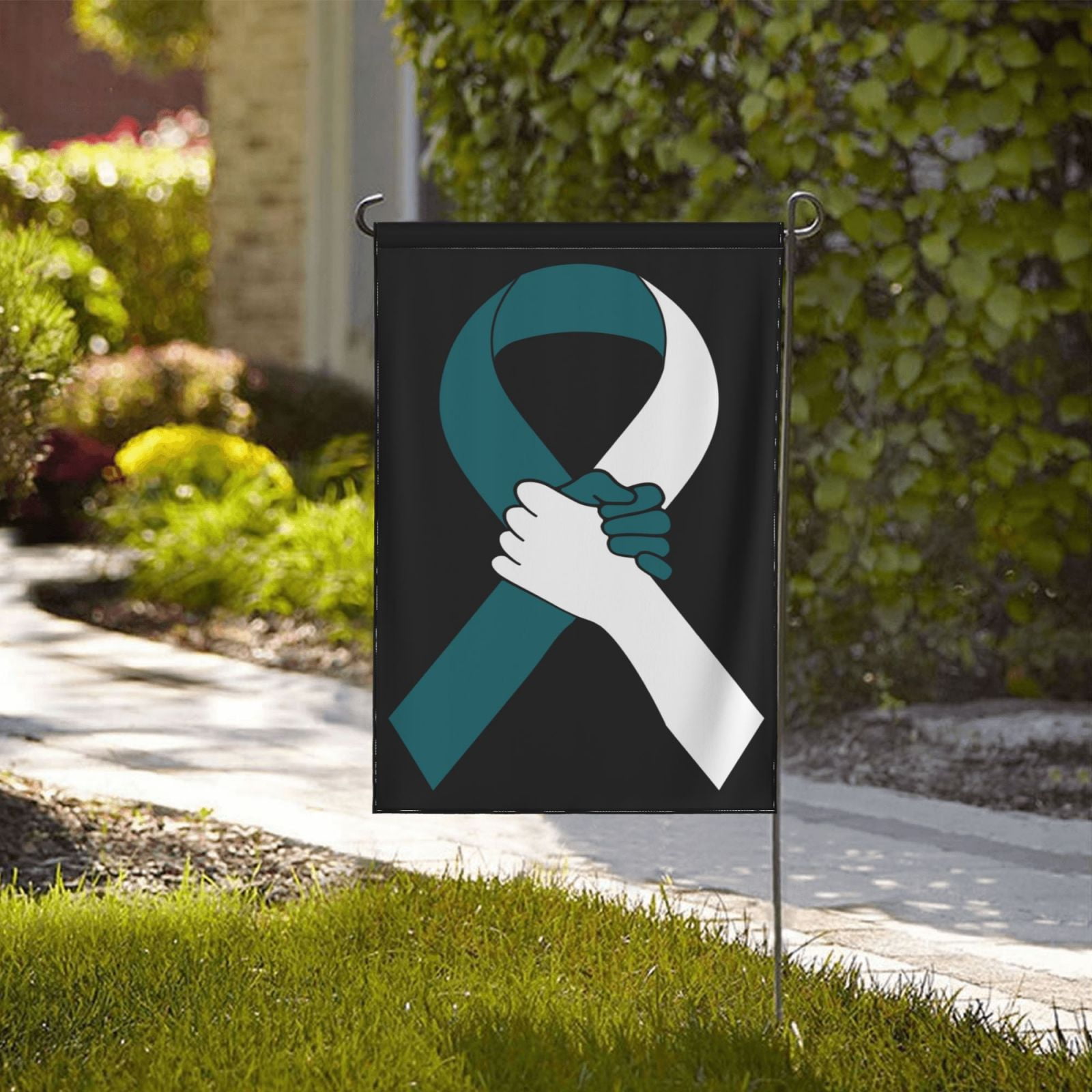 Cervical Cancer Awareness Funny Garden Flag,Vertical Double Sized ...