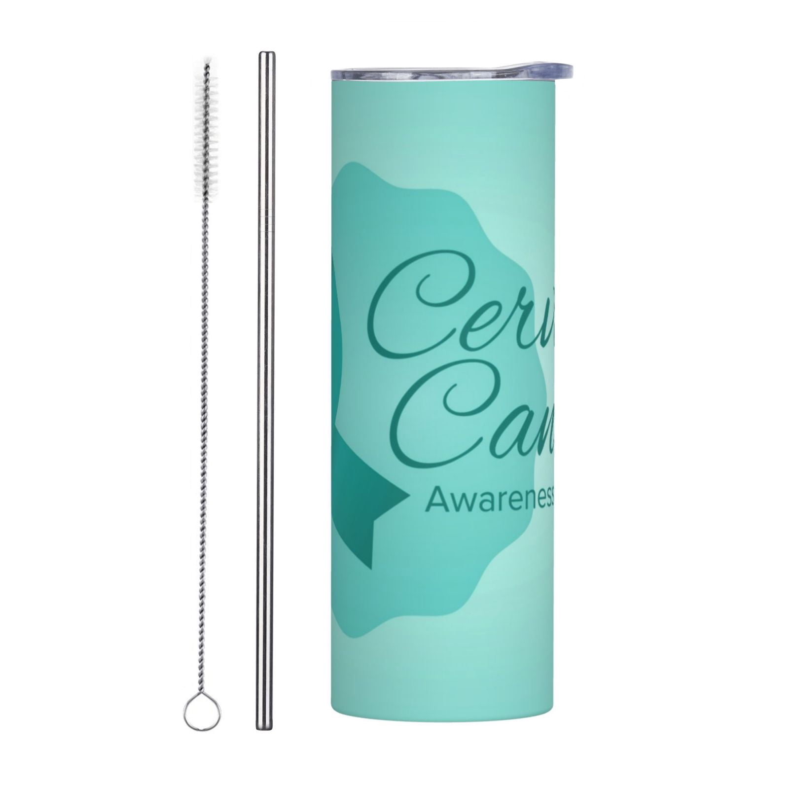 Cervical Cancer Awareness Month Stainless Steel Tumbler Cup 20 oz ...