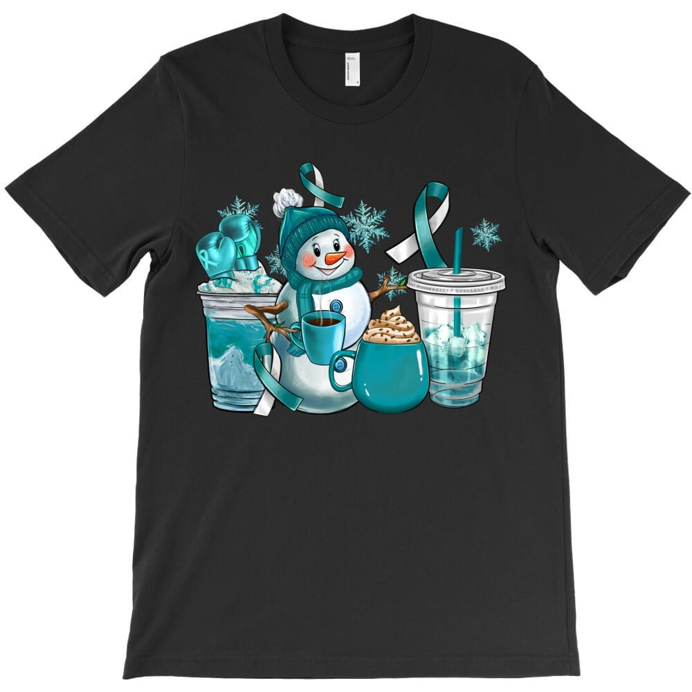 Cervical Cancer Winter Coffee Cups Themed Funny and Cute Themed Gift ...