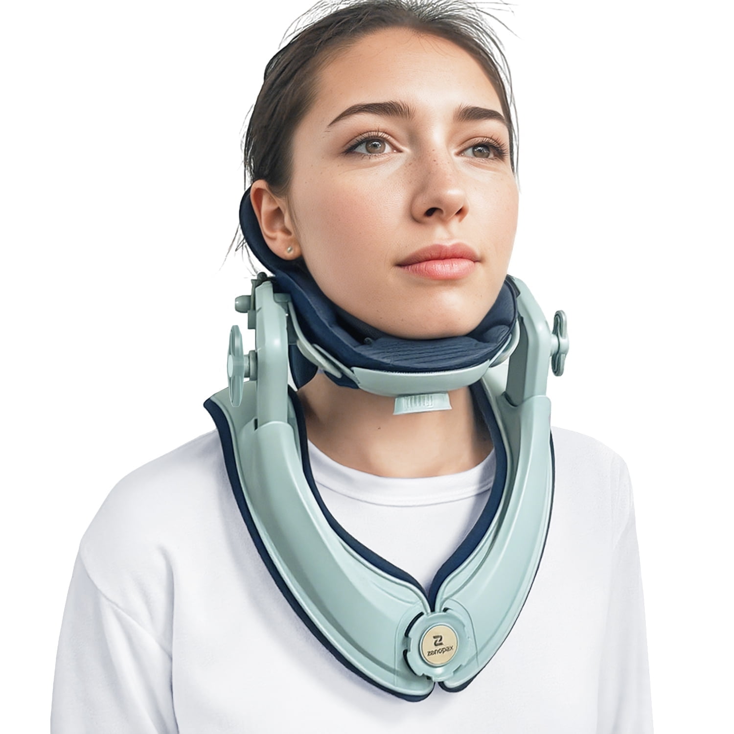 makemate Adjustable Cervical Traction Device, Neck Traction for Neck ...