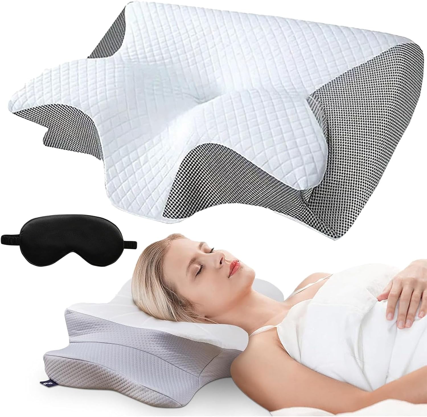 Cervical Neck Traction Pillow, 2026 New 3rd Cervical Neck Pillows for ...