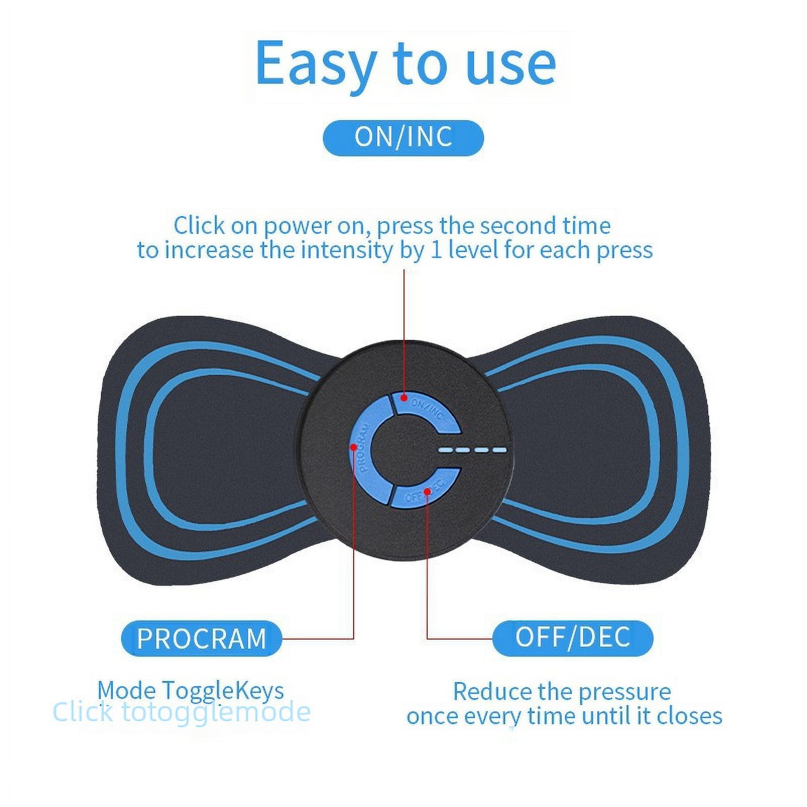 Cervical Spine Massage Sticker Mini Portable Shoulder Neck Sticker ...