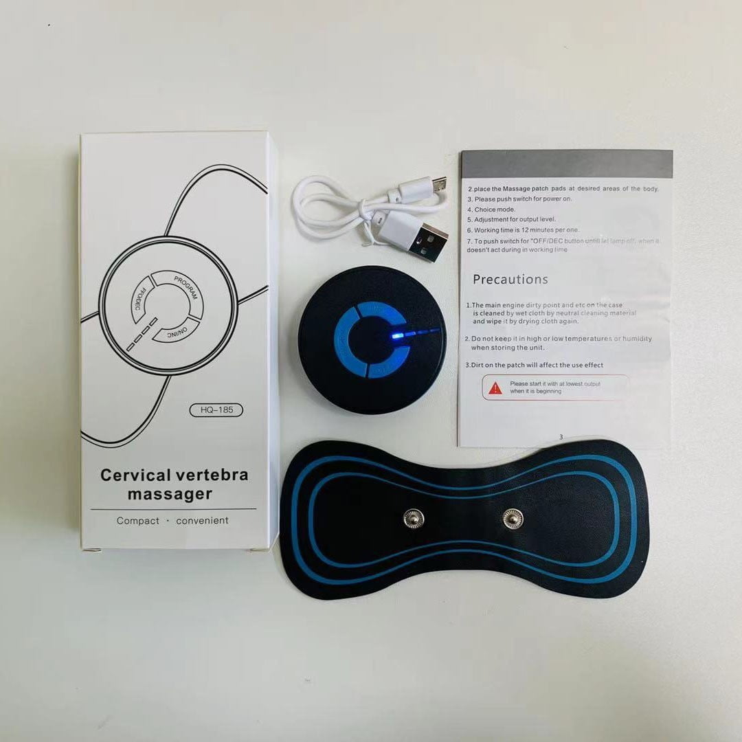 Cervical Spine Massage Sticker Mini Portable Shoulder Neck Sticker ...