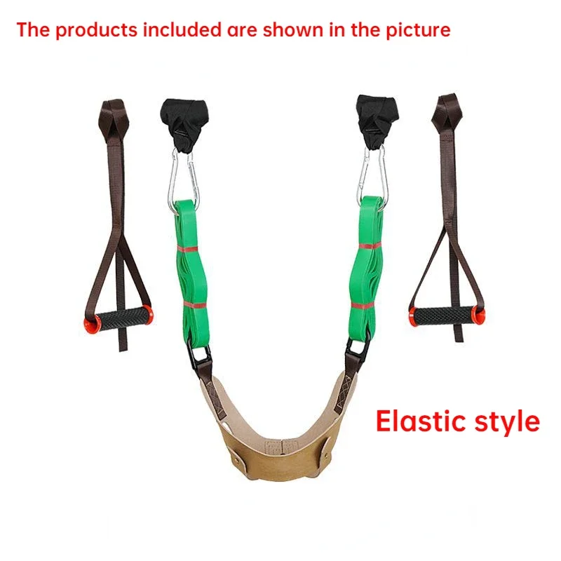 Cervical Traction Belt Leather Suspension Neck Strengthening Stretch ...