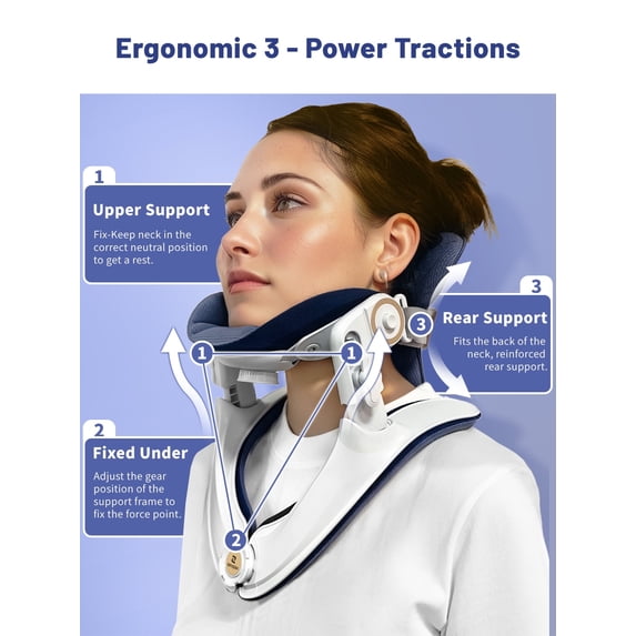 makemate Neck Stretcher for Neck Support, Physical Therapy Traction ...