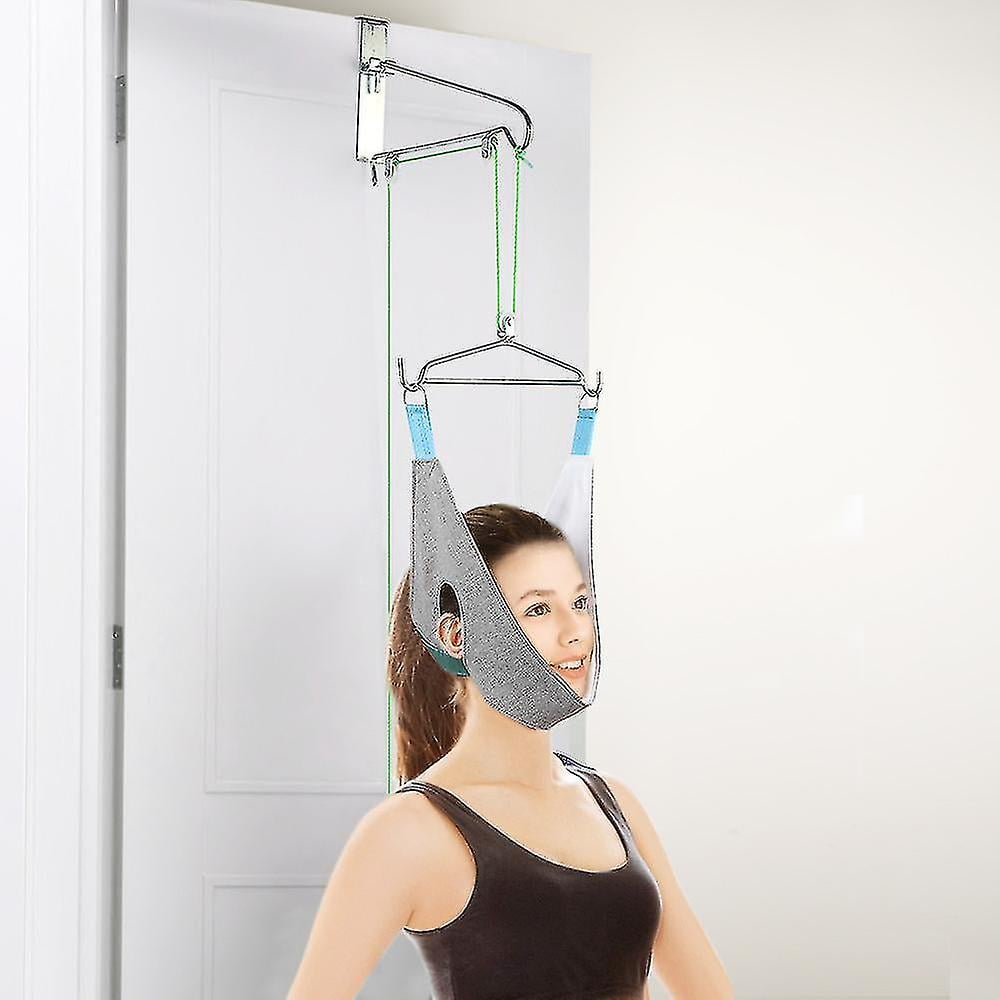 Cervical Traction Device,hanging Cervical Traction Instrument Door ...