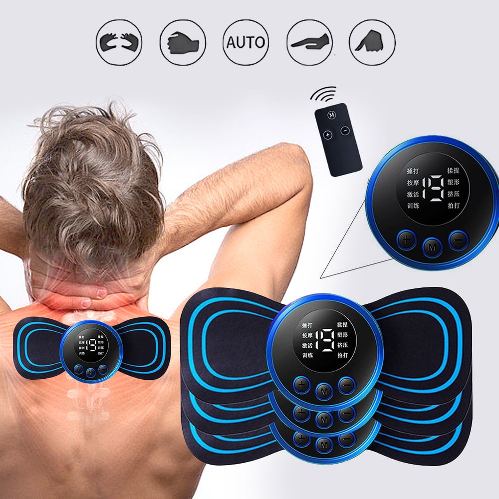 Cervical spine pulse massage patch ems portable electrotherapy mini ...