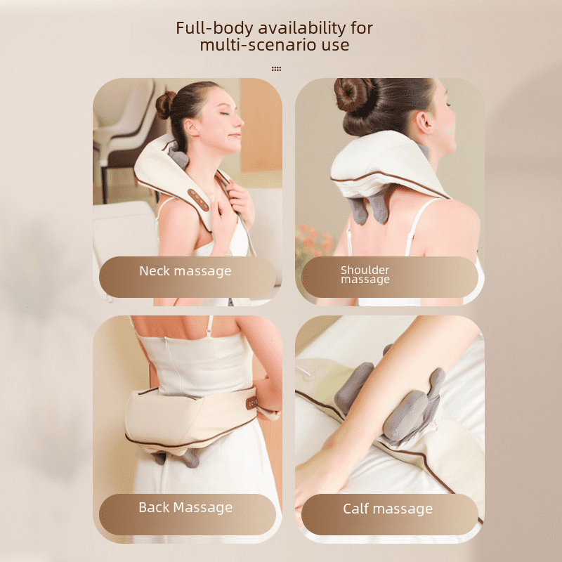 Cervical vertebra massager Shoulder neck massager Dredge neck Hot ...
