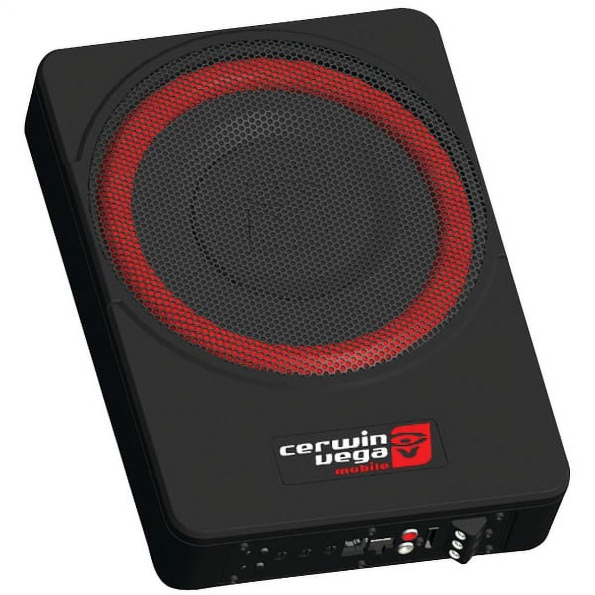 Cerwin-Vega Car Bass Speaker, 10-inch Powered Active Subwoofer ...