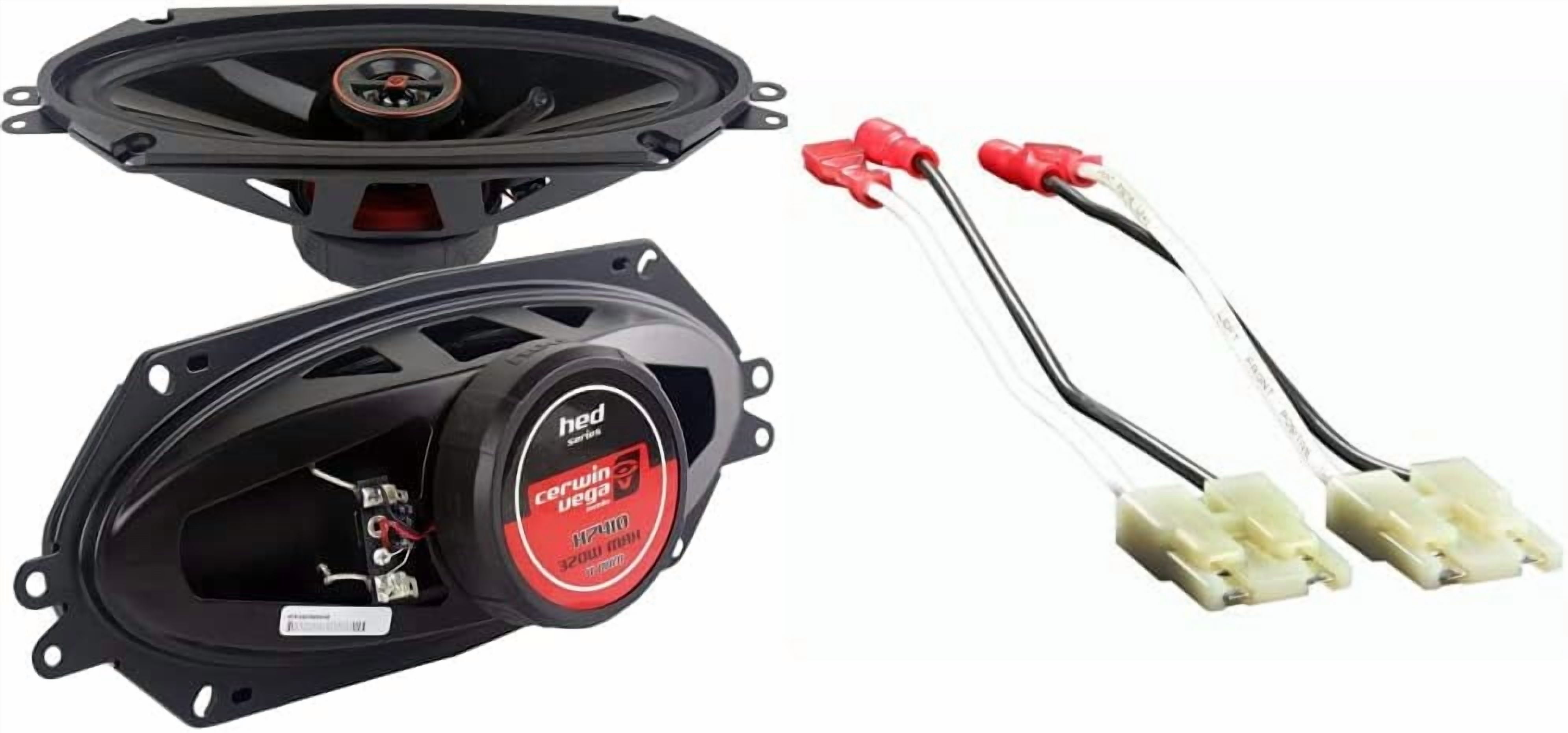 Cerwin Vega H7410 4" x 10" Speakers & Speaker Connectors for GMC ...