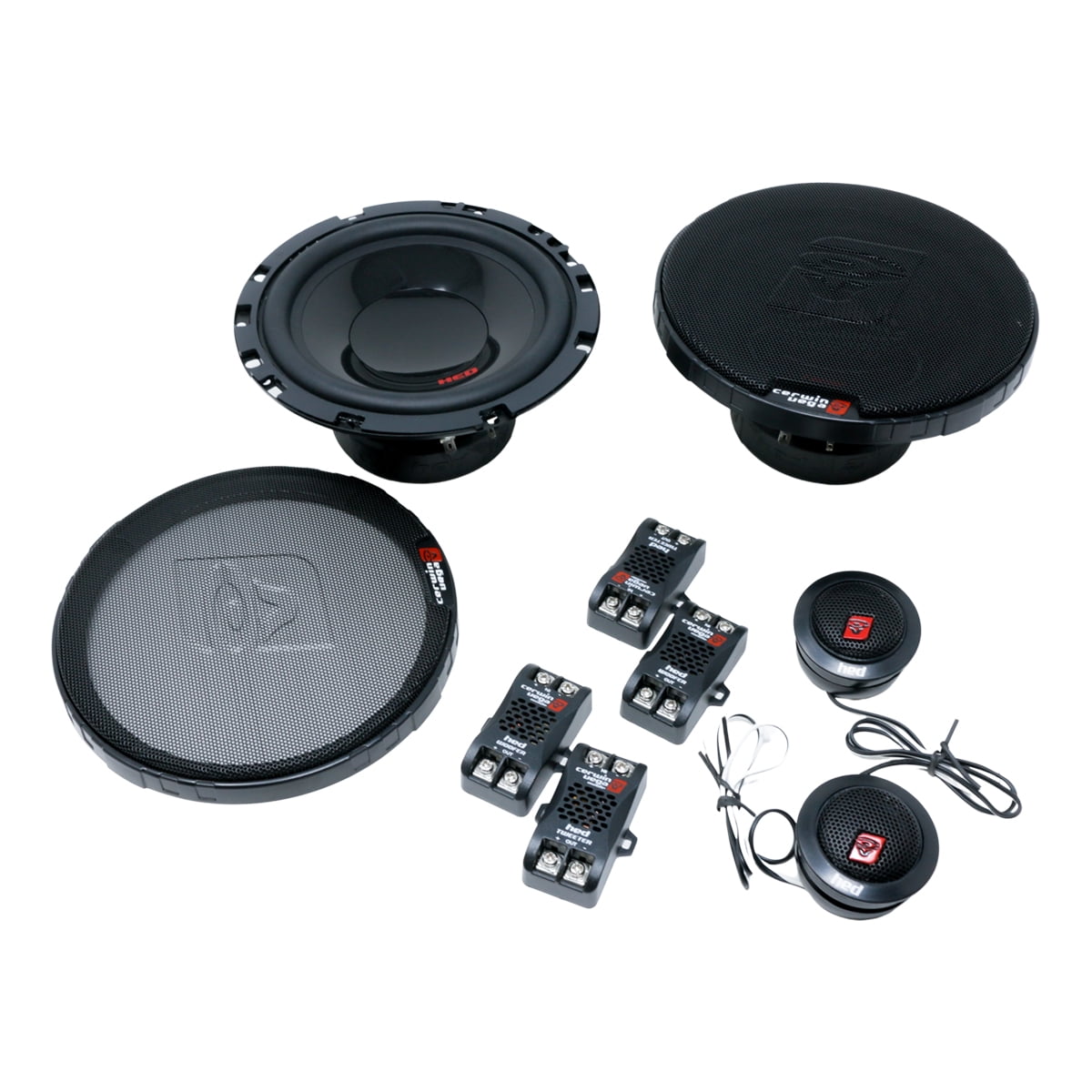 Cerwin-Vega HED 6.5" 2-Way Component Car Speakers, 400 Watts Max Each ...