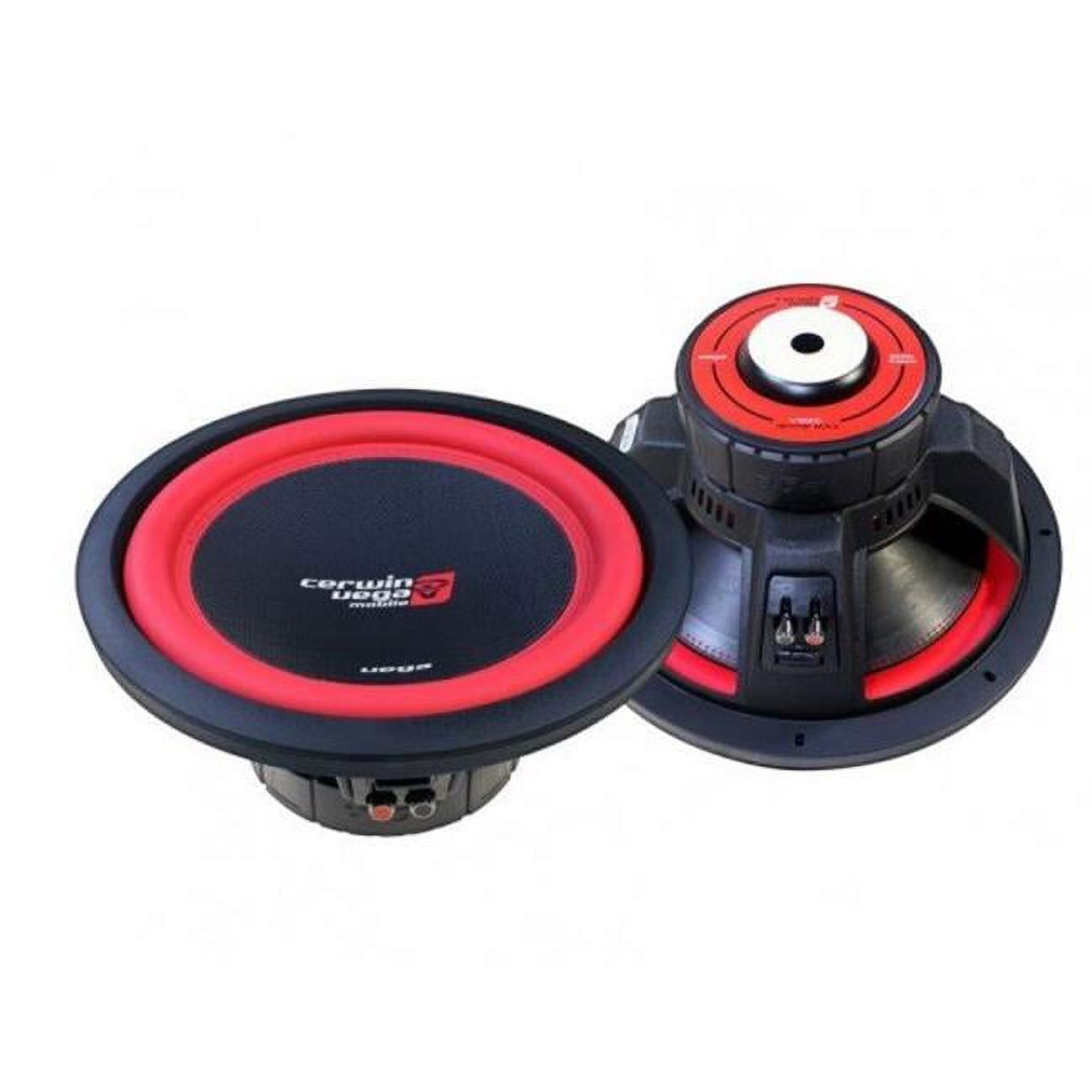 Cerwin Vega V124DV2 4 Ohm 1300W Dual 12 in. Vega Series Car Subwoofers ...