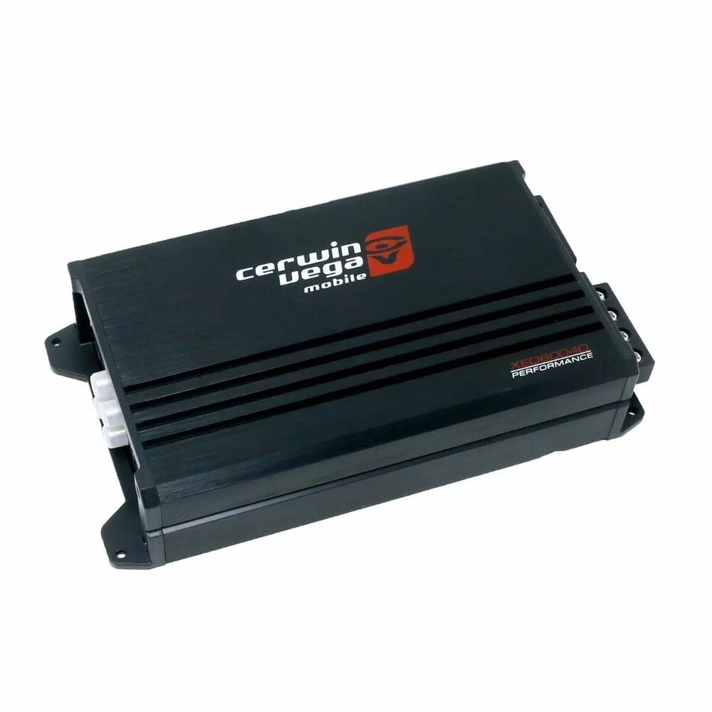 Cerwin Vega XED6004D 500W MAX 4 Channel XED Series Car Micro Compact ...