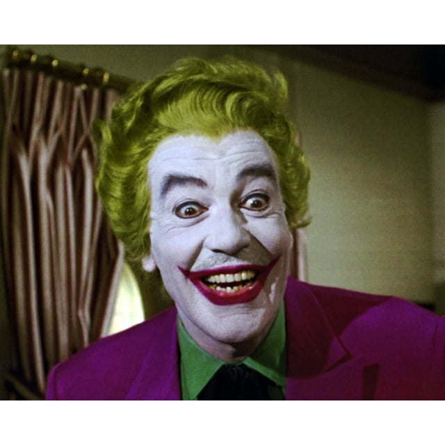 Cesar Romero Batman Smiling Portrait as The Joker 24x36 Movie Poster HD ...