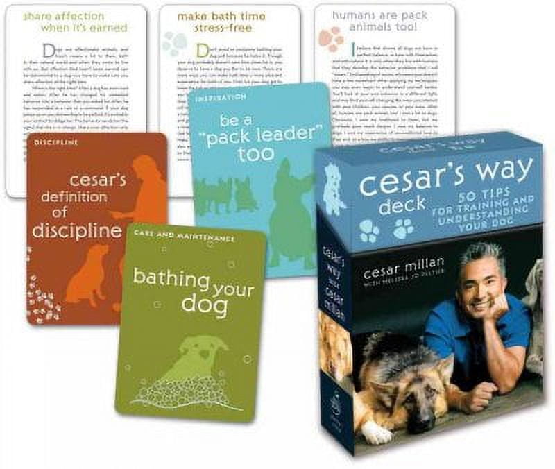 Cesar's Way Deck : 50 Tips for Training and Understanding Your Dog ...
