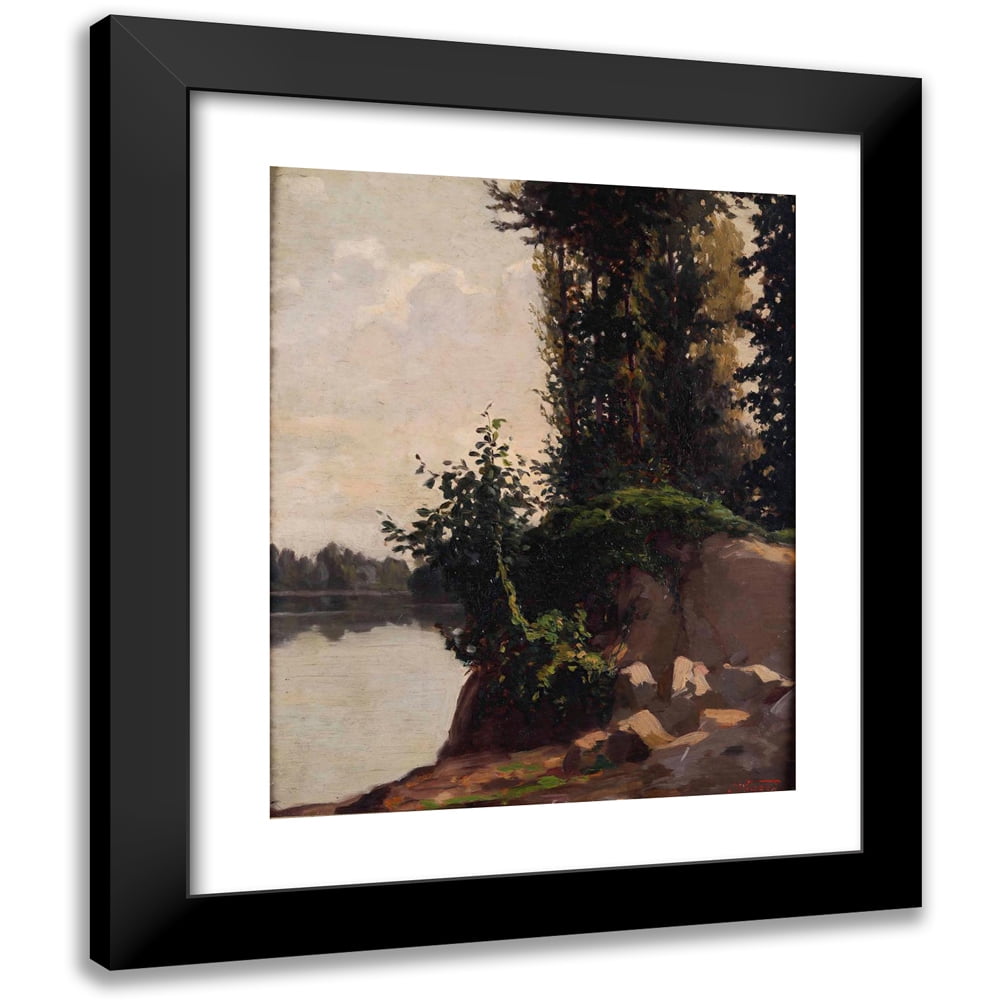 Cesare Viazzi 15x18 Black Modern Framed Museum Art Print Titled ...