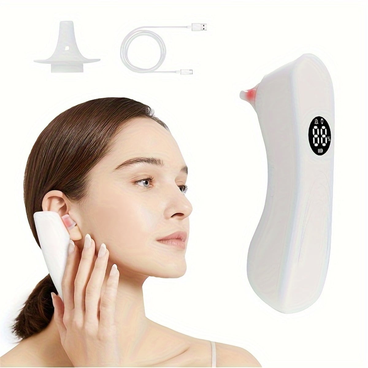 Cesliff Electronic Ear Dryer with 3 Tips, Warm Air Moisture Remover for ...