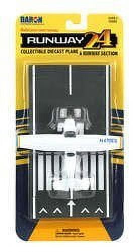 Cessna 172 Aircraft White with Blue and Yellow Stripes "N470ES" with ...