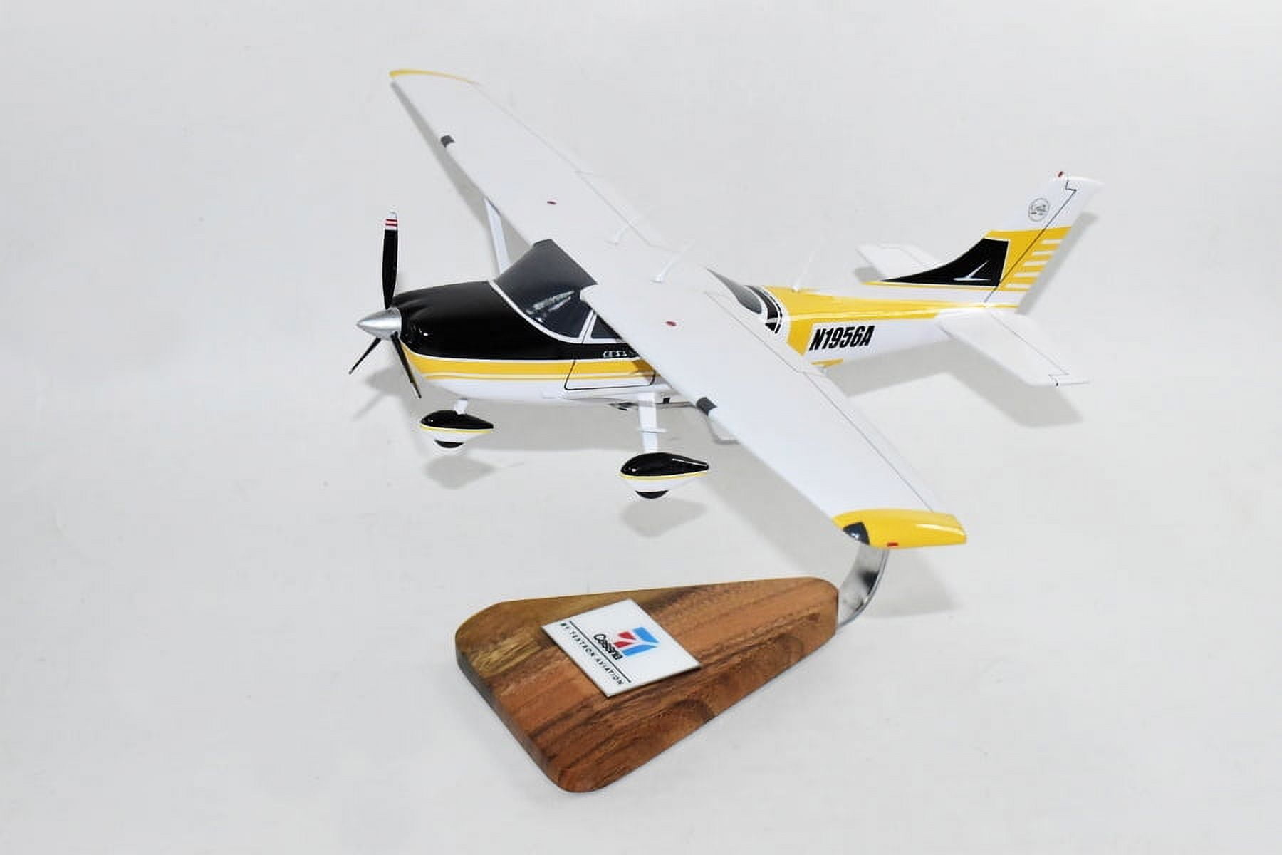 Cessna® 182 Skylane Astro 65th Anniversary, 18in Mahogany Scale Model ...
