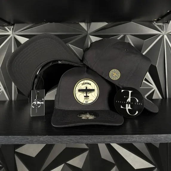 Cessna 727 SnapBack, Adjustable Baseball Cap with Aviation Inspired ...