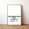 Cessna Line Art Minimalist Airplane Wall Skyhawk Aviation Drawing ...